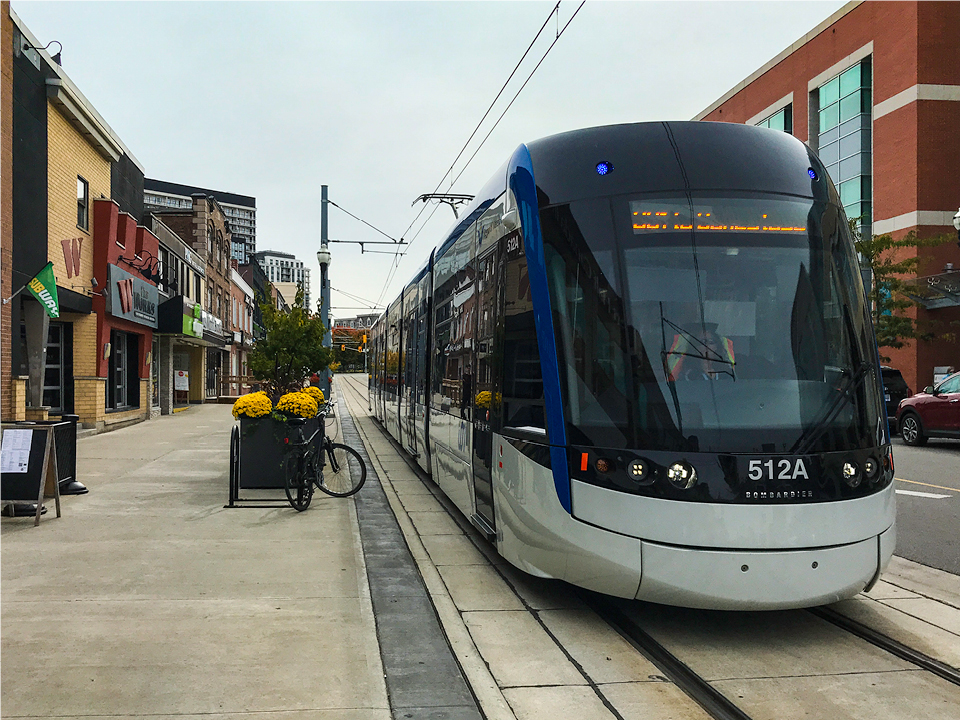 Mobility zones around ION stations | EngageWR