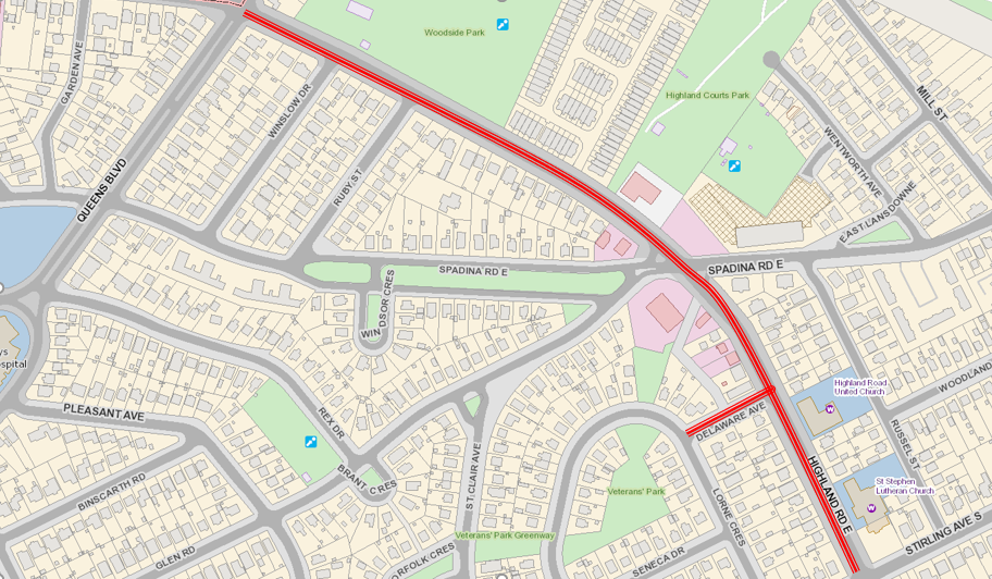Highland Road East and Delaware Avenue | EngageWR